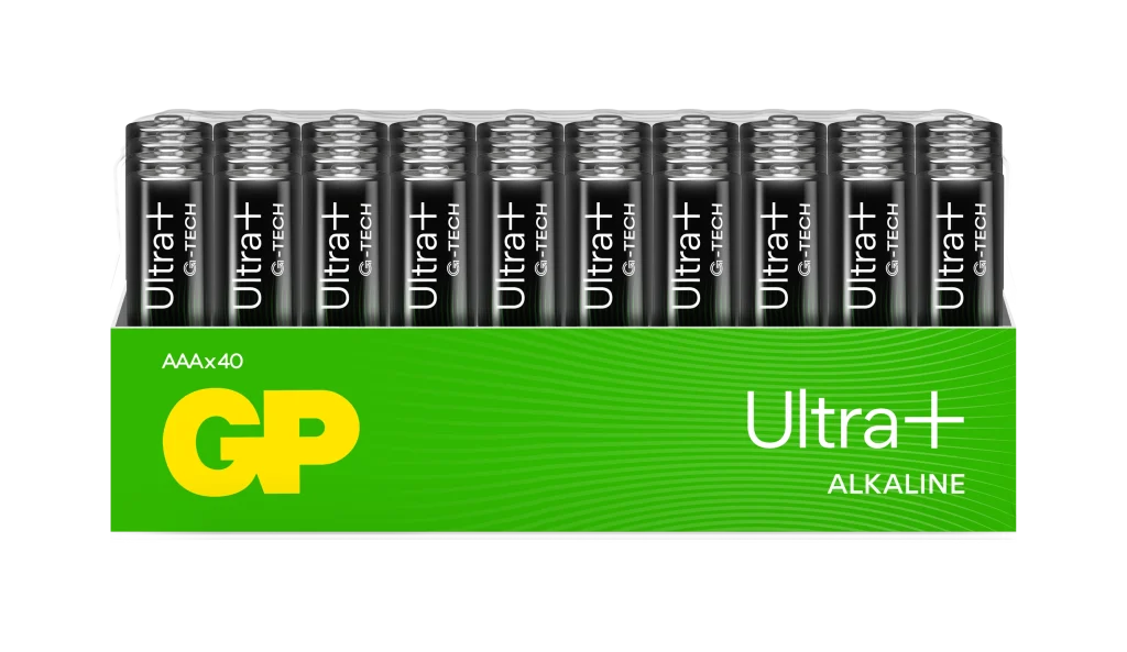GP Ultra Plus AAA-batteri 40-pack | GP Batteries